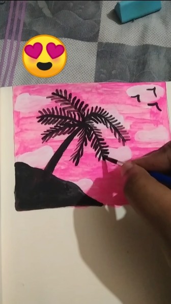 Tempera colour easy drawing #drawing #colour #easydrawing #shorts - YouTube