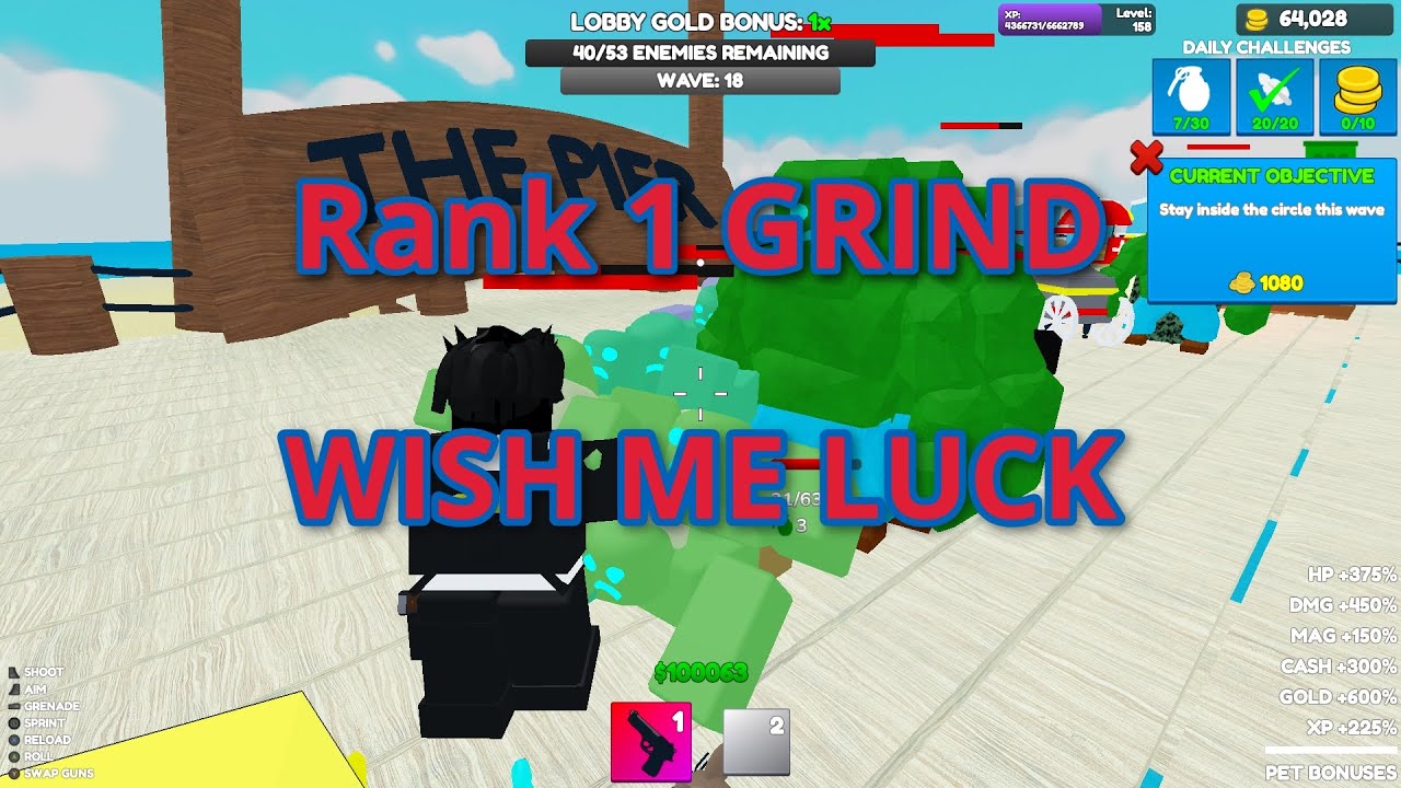 TOP 1 GRIND In POLY-Z Roblox With Family Friendly Music No Commentary 6 ...