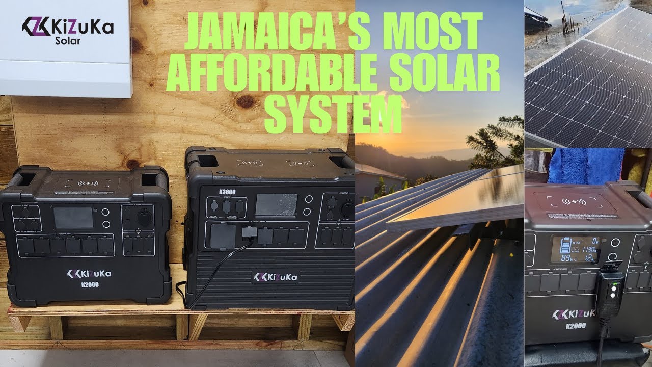 Jamaica's Most Affordable Solar System - YouTube