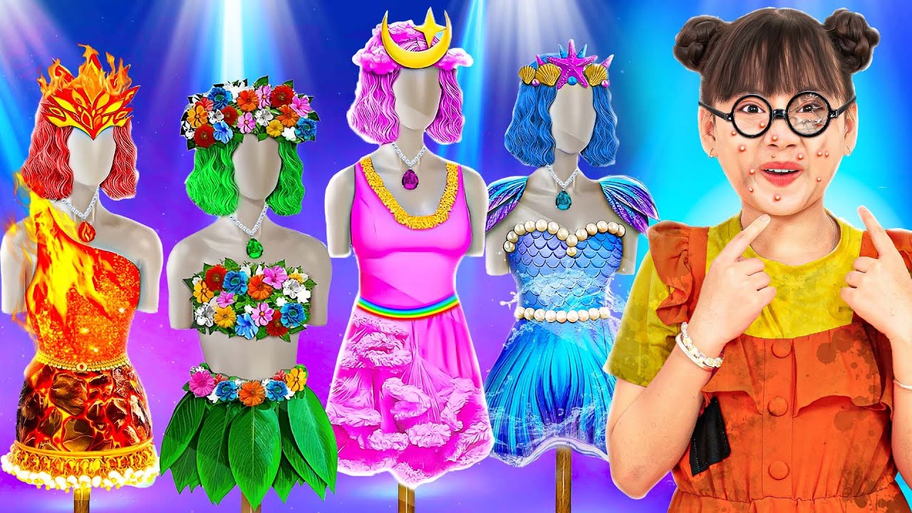 Extreme Makeover... Ugly Baby Doll To Become Element Prom Queen | Baby ...