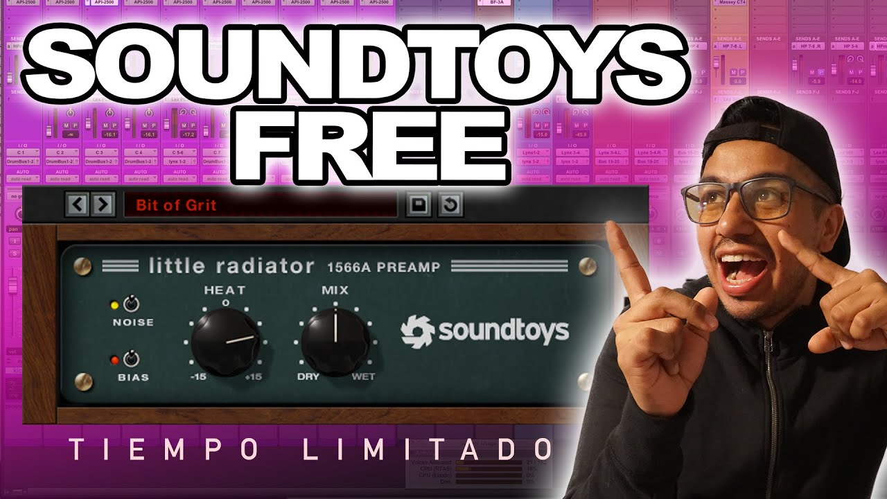 INCREÍBLE: Soundtoys FREE "LITTLE RADIATOR" 100% GRATIS 🔥 TIEMPO ...