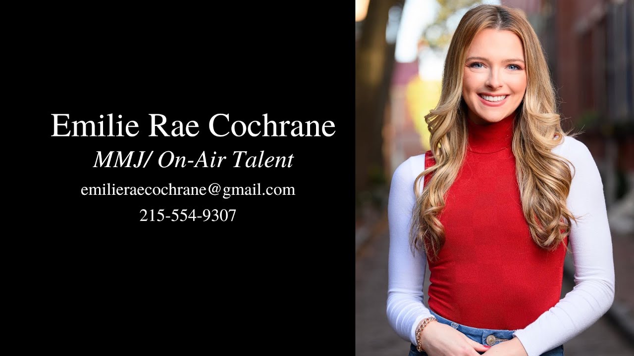 Emilie Rae Cochrane - Demo Reel - YouTube