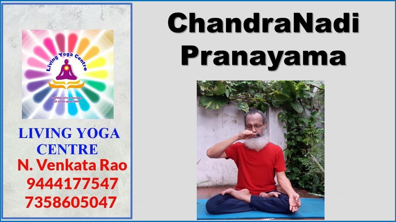 ChandraNadi Pranayama Type 1 of 5, by Yogi Venkata Rao - YouTube