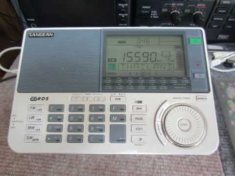 SANGEAN ATS-909X 15590kHz Radio Thailand_05262018