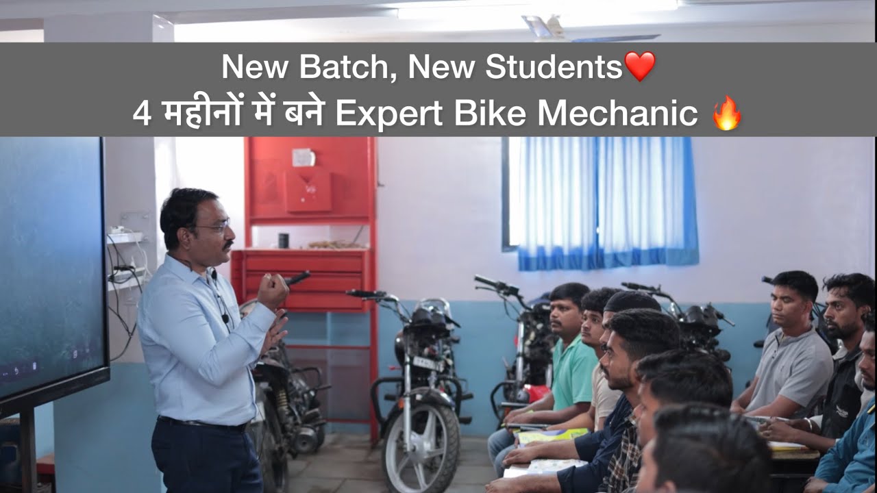 4 Months Bike Repair Training || BS6 Bike Training || Electric Vehicle ...