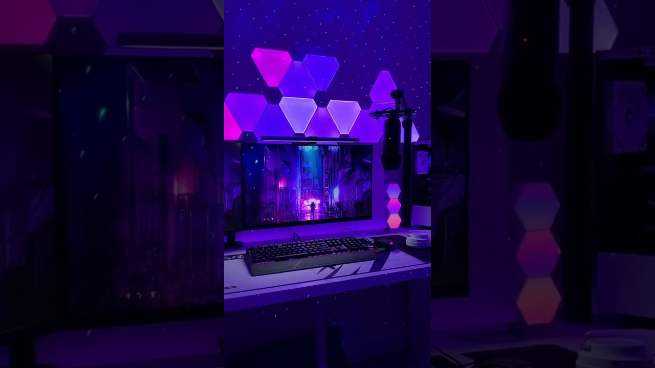 Setup gamer Roxo é um luxo #shorts - YouTube