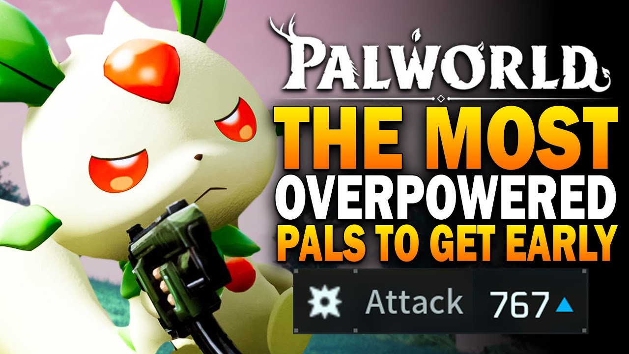 The MOST POWERFUL Pals You Can Get EARLY In Palworld! Best Pals ...