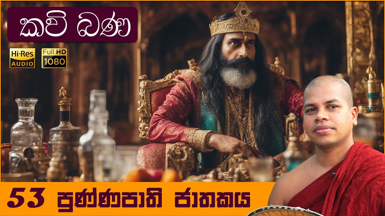 53 - පුණ්ණපාති ජාතකය | Punnapathi Jathakaya | සිංහල කවි බණ | Sinhala ...