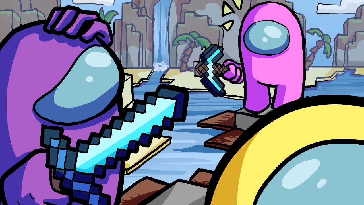 Minecraft Among Us Hunger Games... (ft. QuteJakey, Xylophoney ...