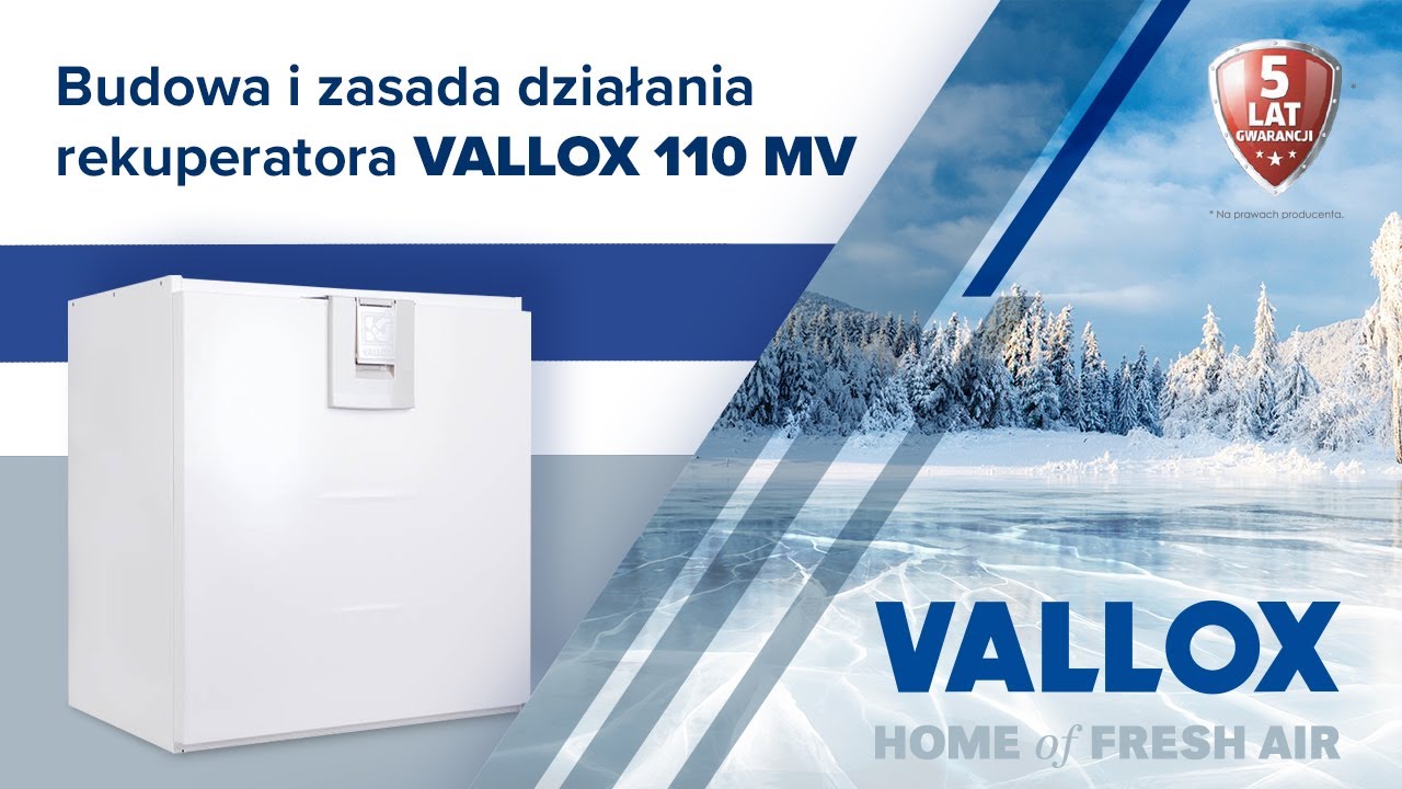 Vallox - Budowa i zasady działania rekuperatorów VALLOX na przykładzie ...