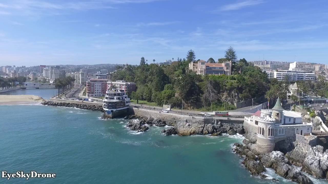 Castillo Wulff y El Estero de Viña del Mar Chile - YouTube