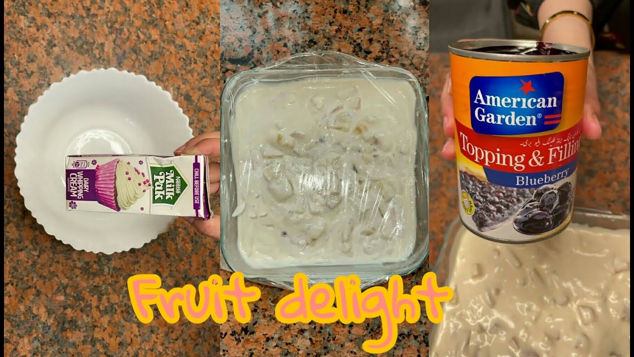 FRUIT DELIGHT RECIPE. HOW TO MAKE IT. TASTE OF HOME. - YouTube