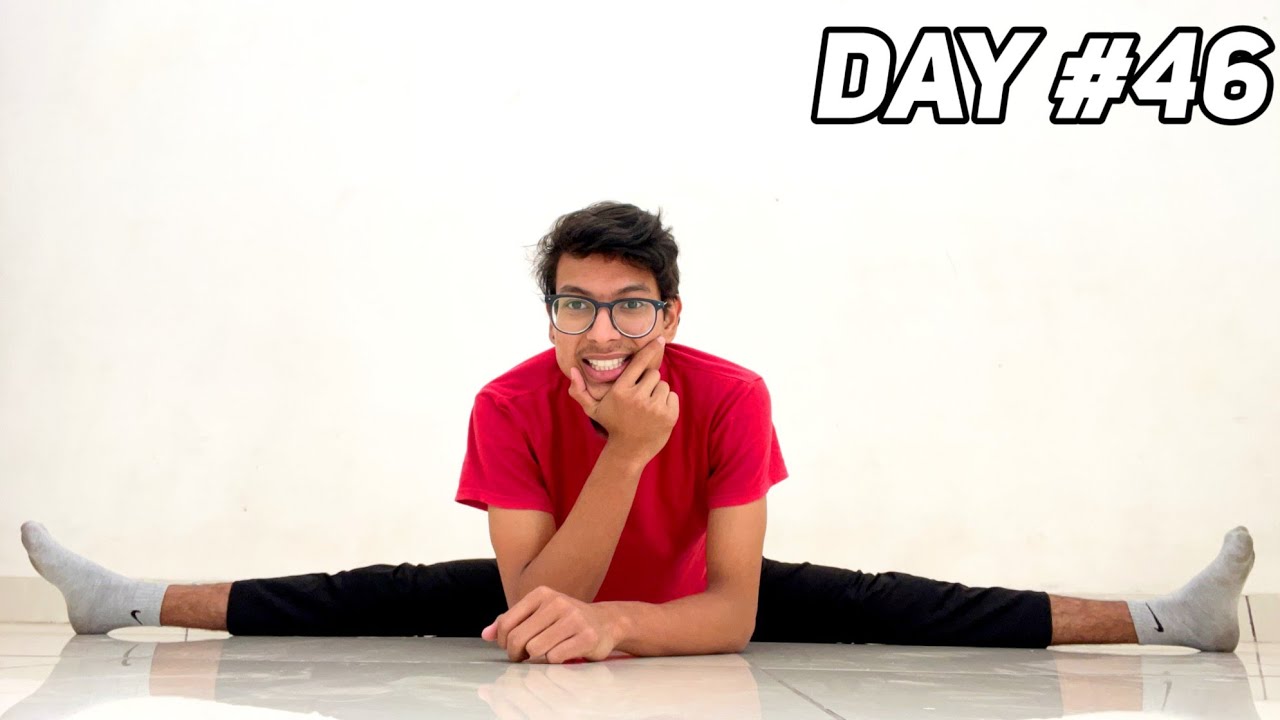 46 Days Of Splits Journey in 6 Minutes! - YouTube