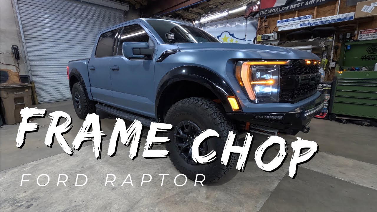 Ford Raptor Frame Chop - YouTube