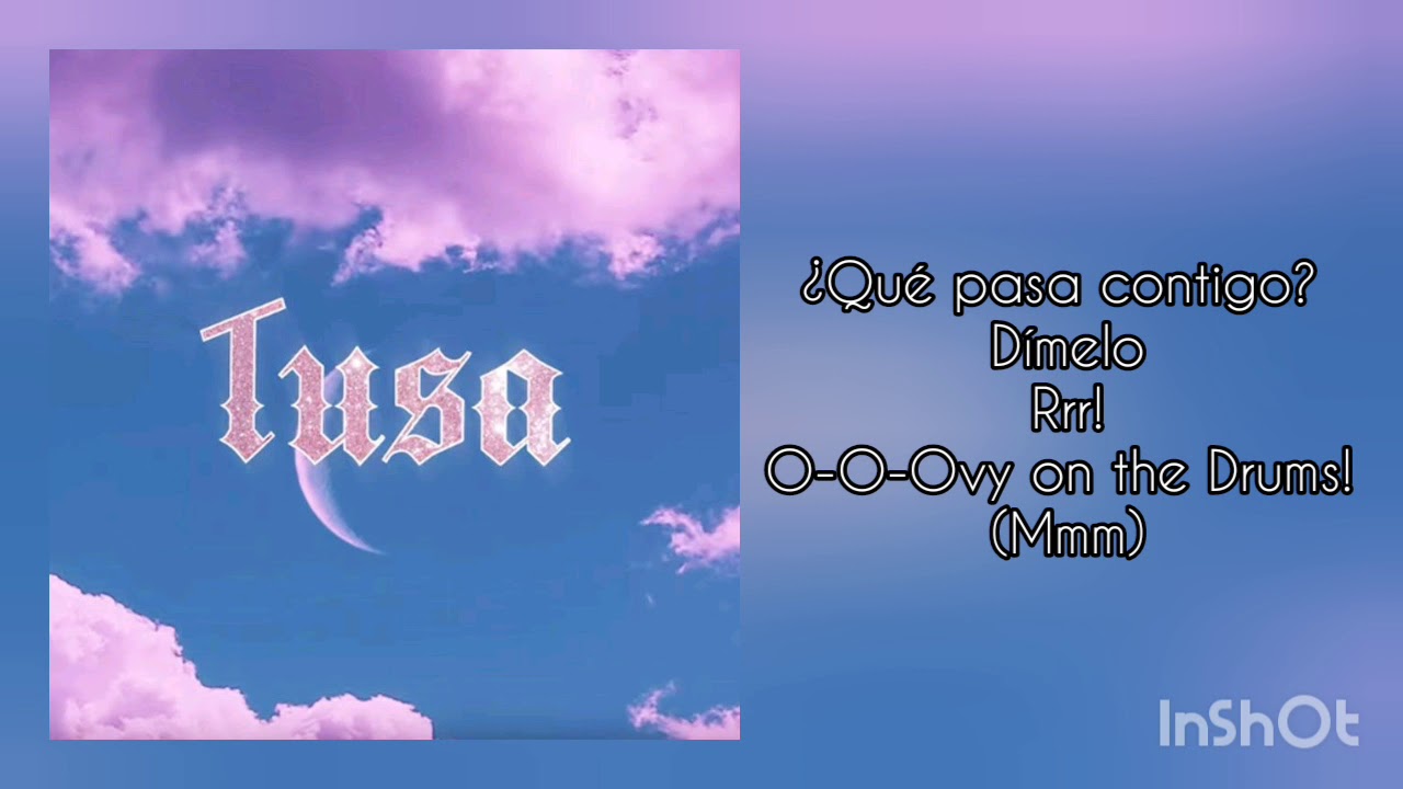 Tusa ~ Karol G ft. Nicki Minaj Lyrics - YouTube