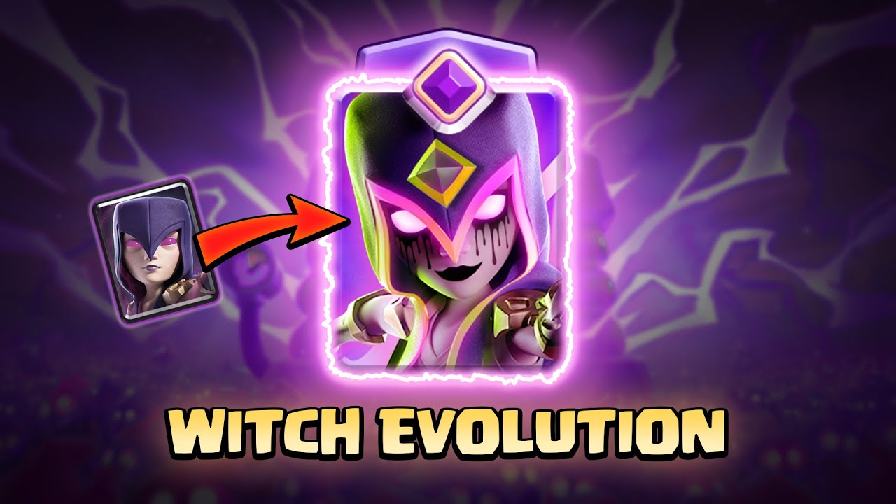 Witch Evolution concept | Clash Royale - YouTube