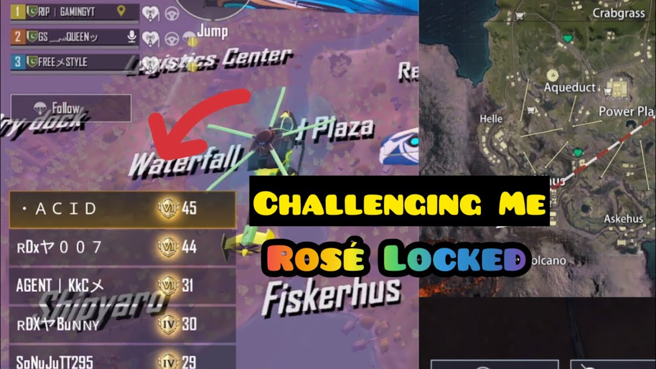 The Name Is Rose Challenging Me Tu Come In Madistan || 🤪 Then Accept ...