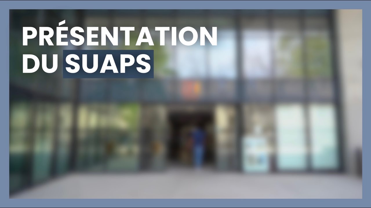 Présentation du SUAPS d'Avignon Université - YouTube