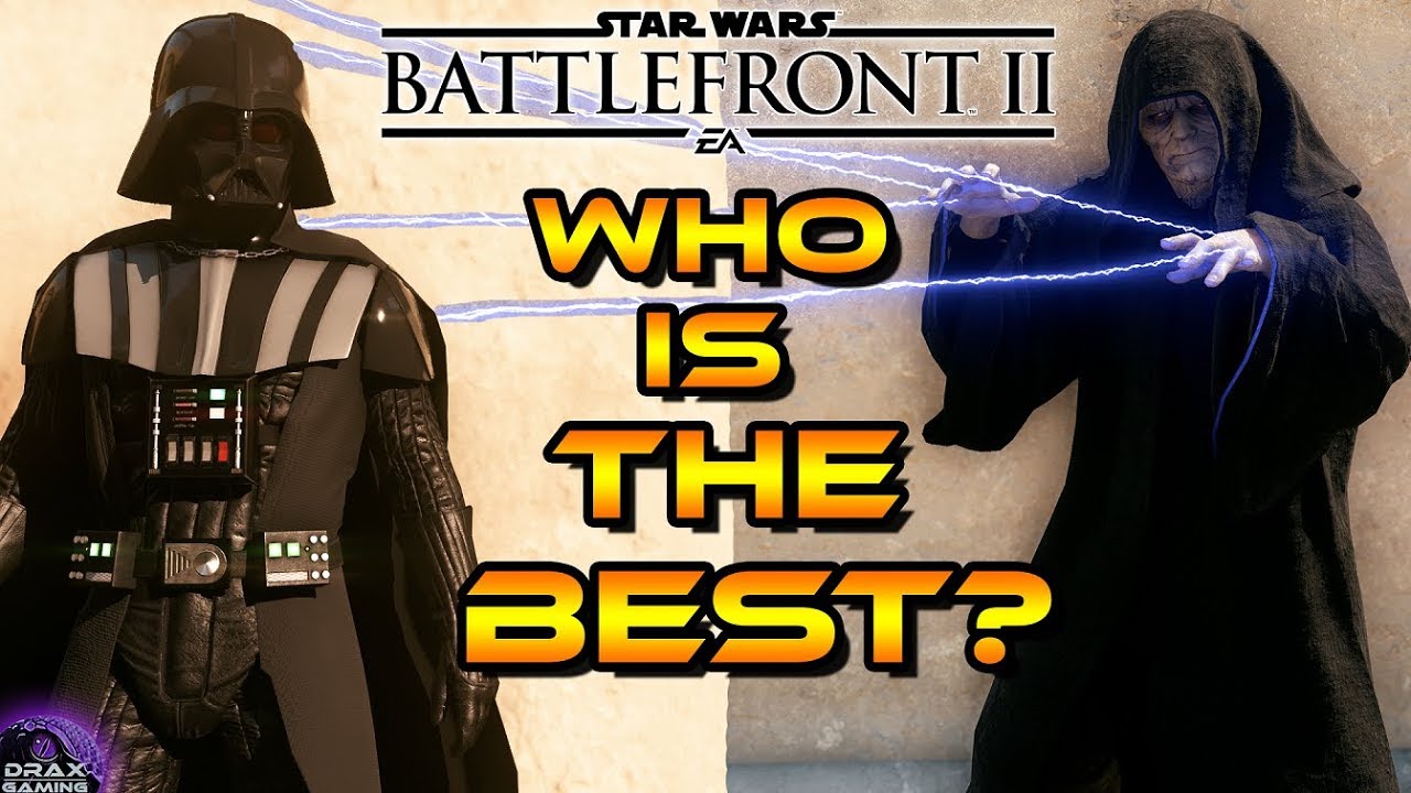 All Villains RANKED from WORST to BEST in Star Wars Battlefront 2 ...