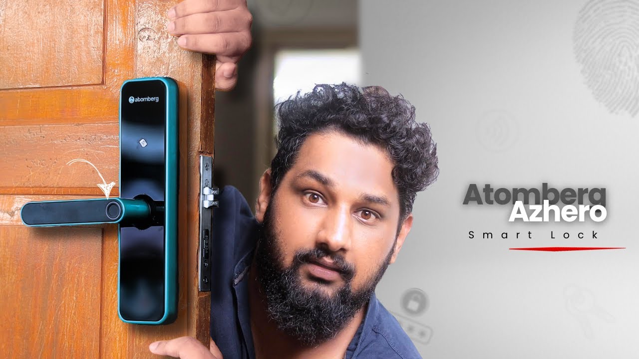 The Future of Home Security: Atomberg Azhero Smart Lock Review - YouTube