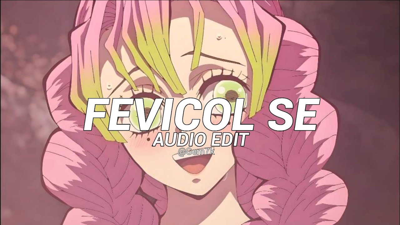 dabbang 2 - fevicol se [edit audio] - YouTube