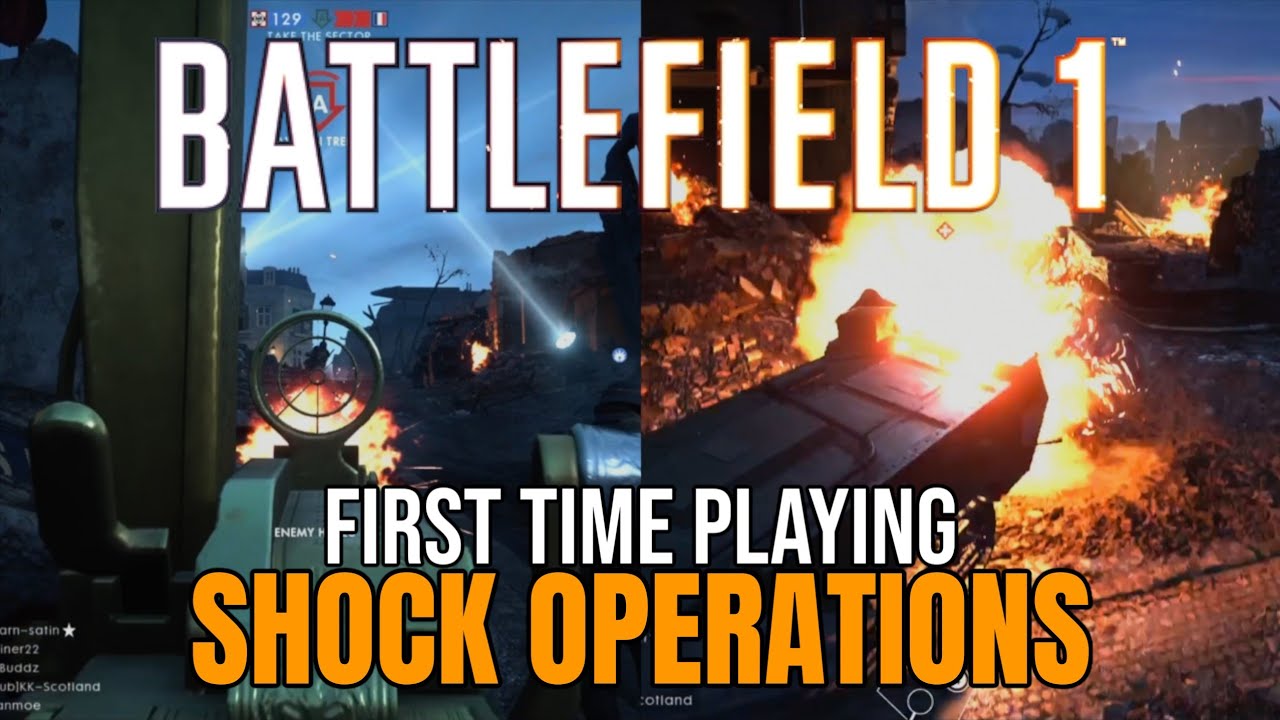 Battlefield 1™: First Time playing Shock Operations - w/ Aranmoe 👍 #battlefield #bf1 #gameplay ...