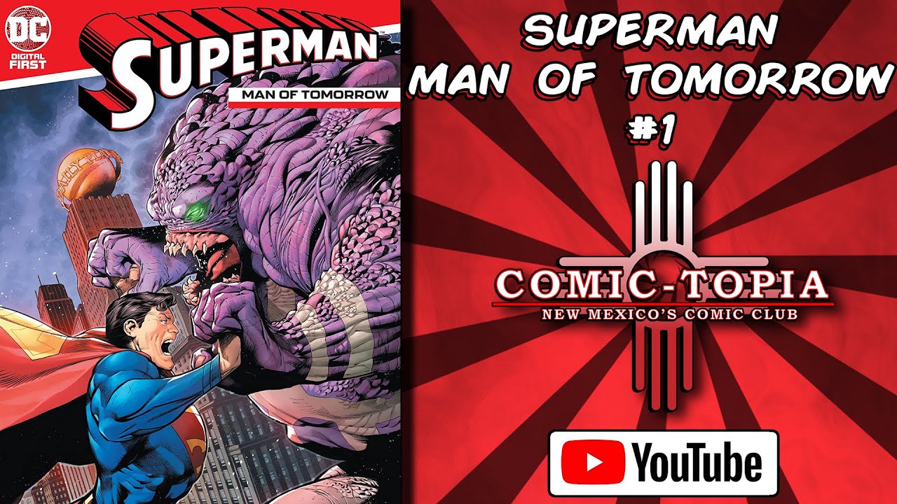 Superman Man Of Tomorrow 1 DC Comics Review - YouTube