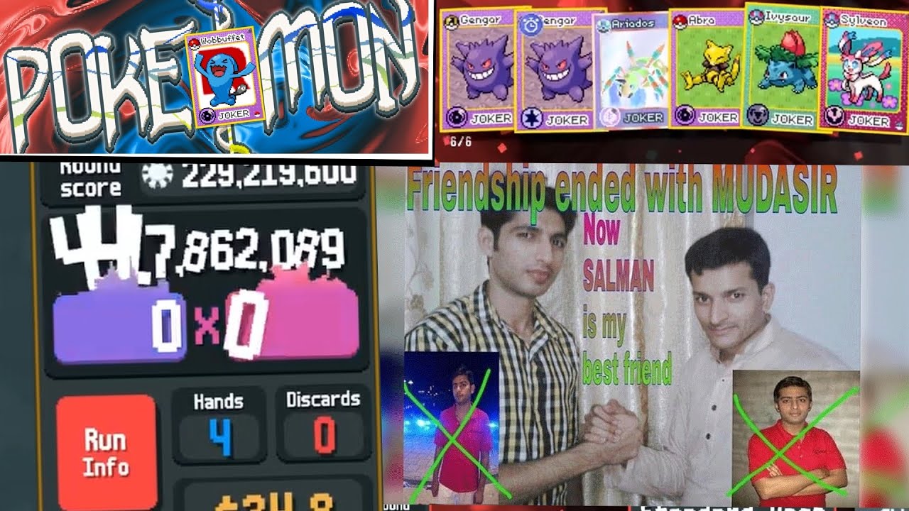 Balatro | amistad terminada con Gengar | Pokermon (Balatro Pokémon mod ...