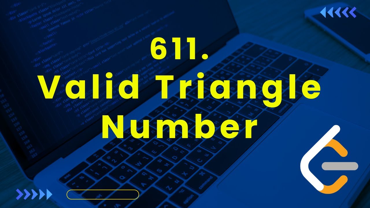 Valid Triangle Number | Leetcode 611(Medium) | Codemintt - YouTube