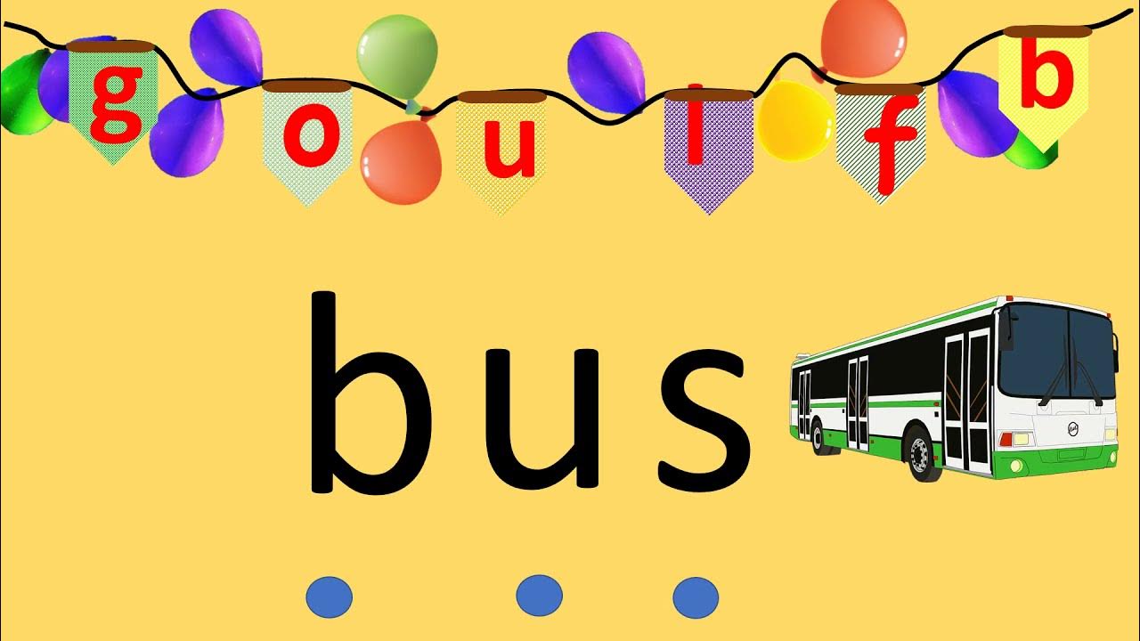 Sounding Blending Reading Group 3 : g,o,u,l,f,b | Jolly phonics Group 3 ...