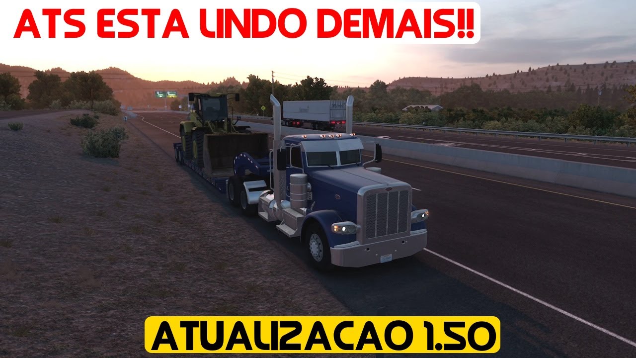 O ATS ESTÁ LINDO DEMAIS NA VERSÃO 1.50 - NOVIDADES DO AMERICAN TRUCK ...