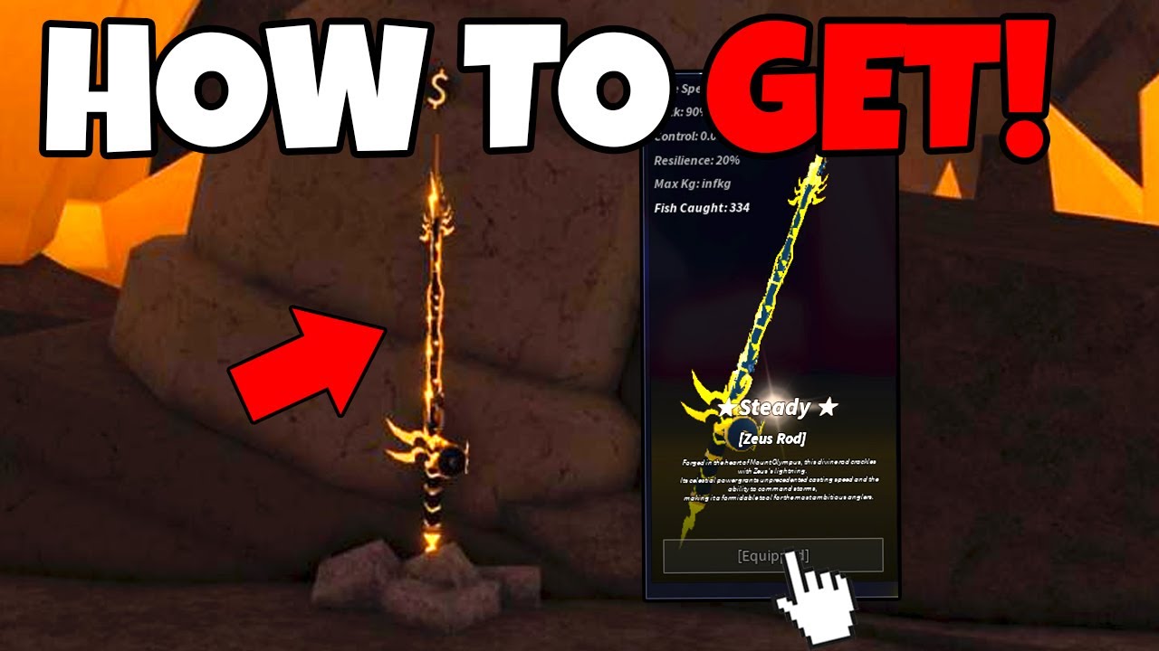 How to GET Zeus Rod in FISCH! Roblox Fisch Zeus Rod Location - YouTube