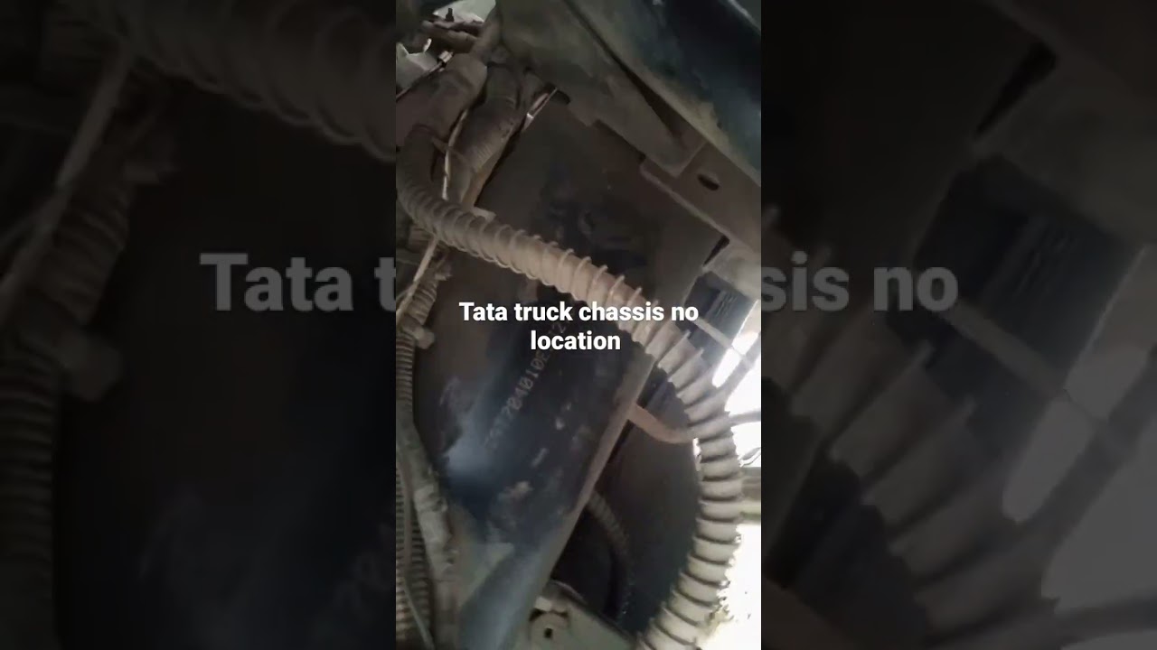 TATA truck chassis no location / All trucks chassis no location - YouTube
