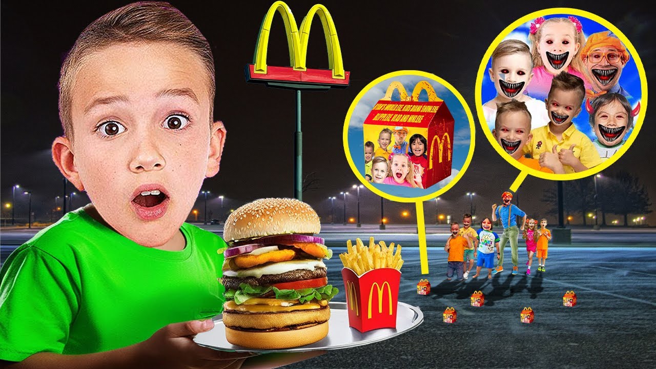 Do Not Order Blippi Vlad And Niki Ryans World Diana Show Happy Meal From Mcdonalds At 3am