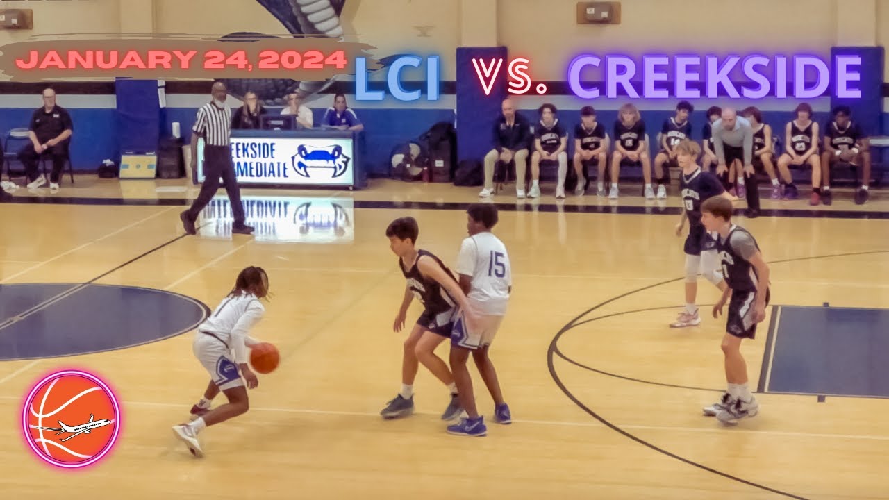 Creekside Intermediate School 8A Basketball Game vs League City ...