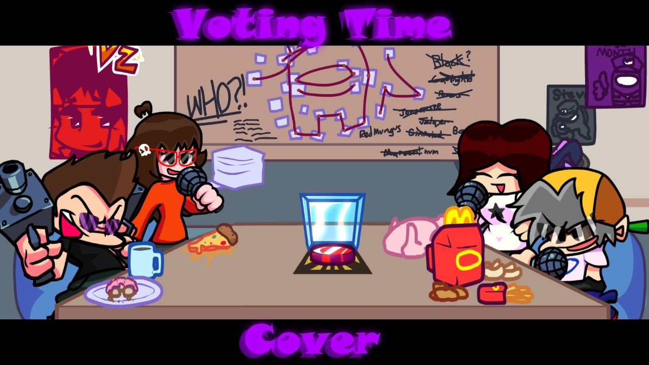 Dating Time - Voting Time Friends Cover | Vs Impostor V4 - Friday Night ...