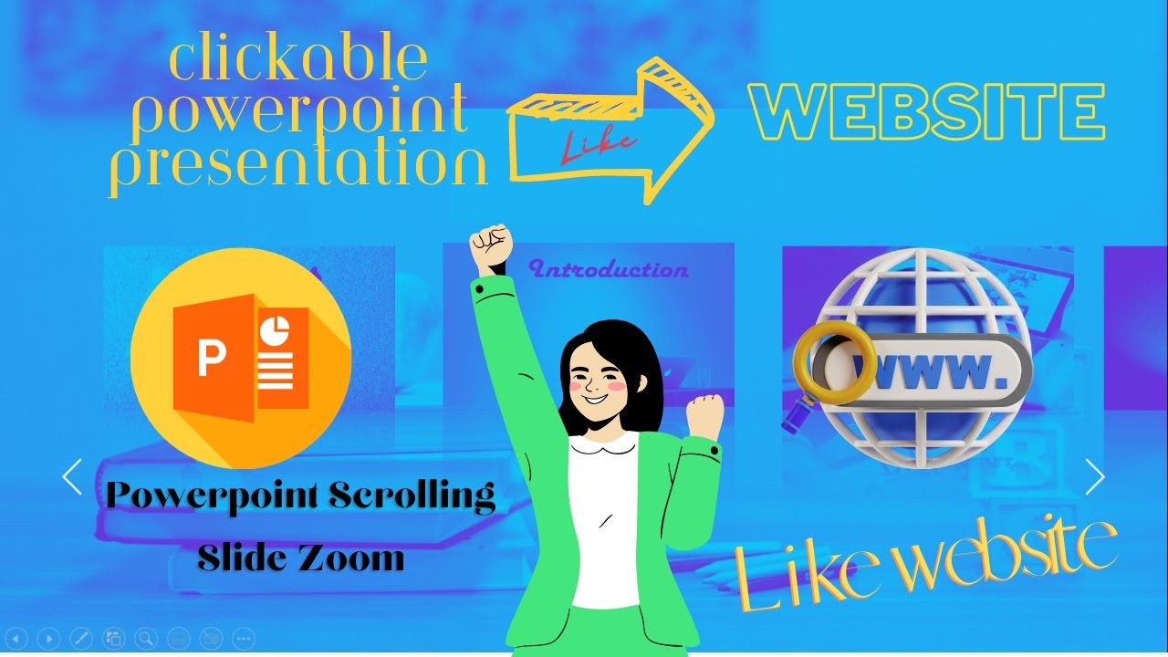 Clickable Powepoint Slide like website within 2 Minutes | 😎 Make ...