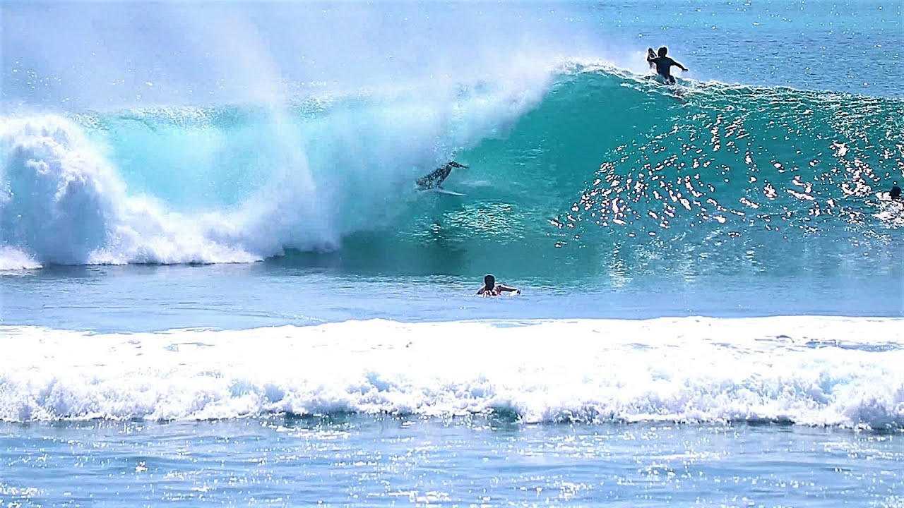 Barrels And Airs At Bingin - Surfing Bali - YouTube