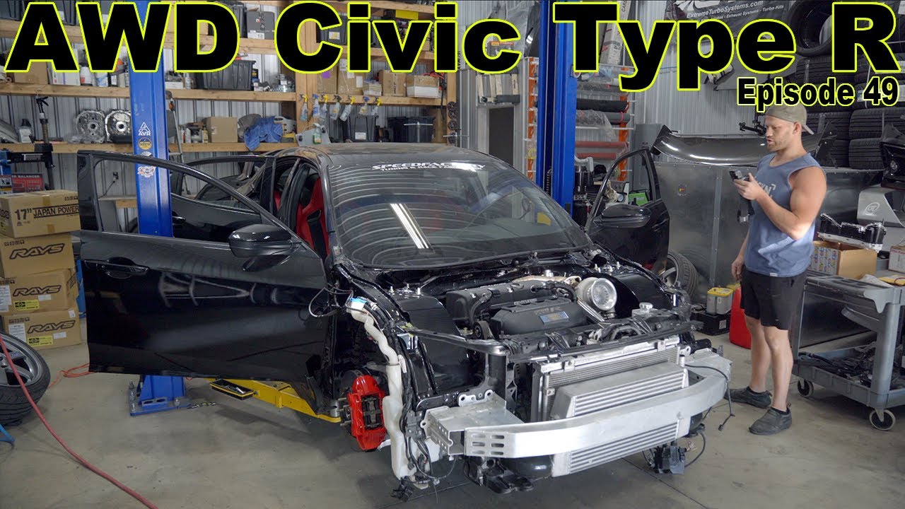 Building an AWD Civic Type R | Ep. 49 (The FIRST START!) - YouTube