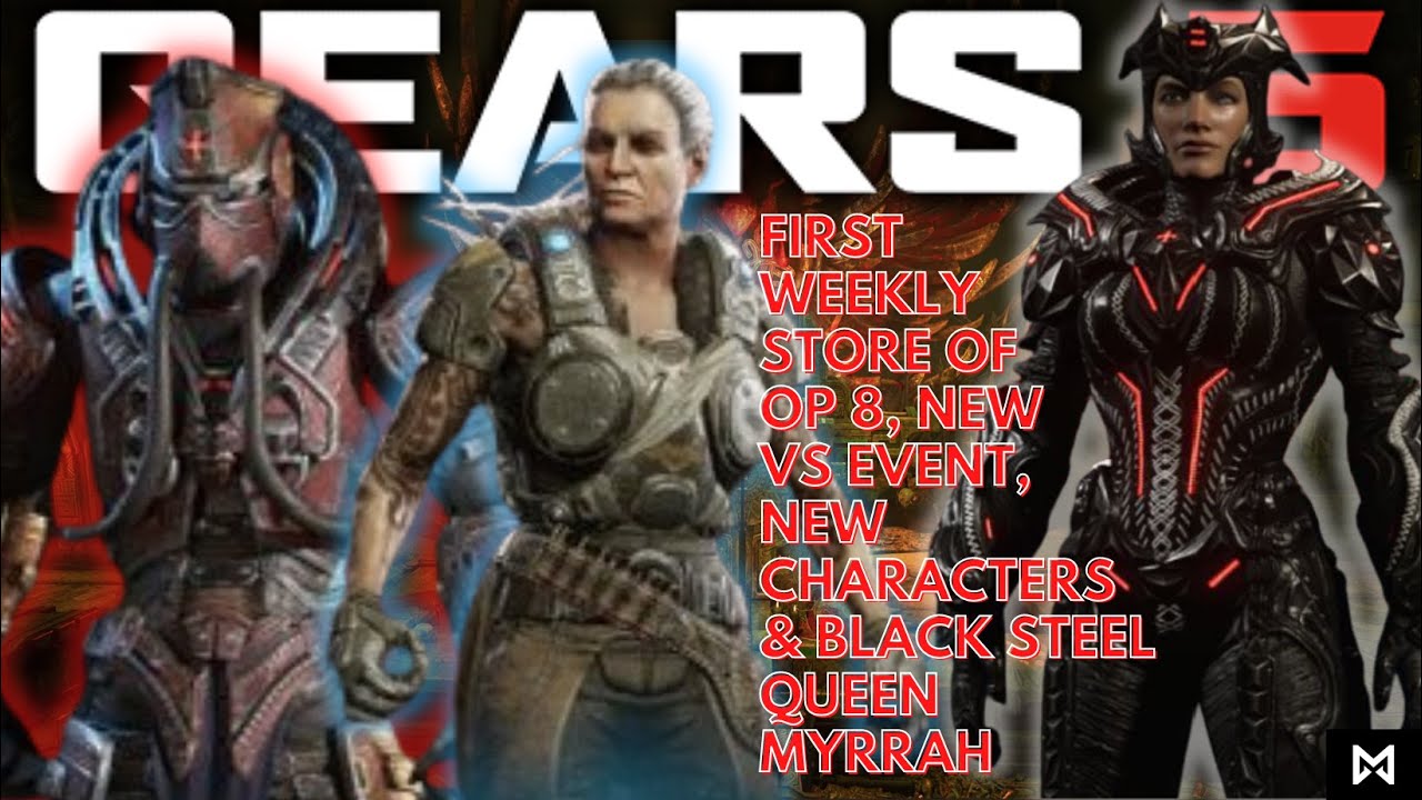 GEARS 5 TWIG First Weekly Store of Operation 8, New Characters, New ...