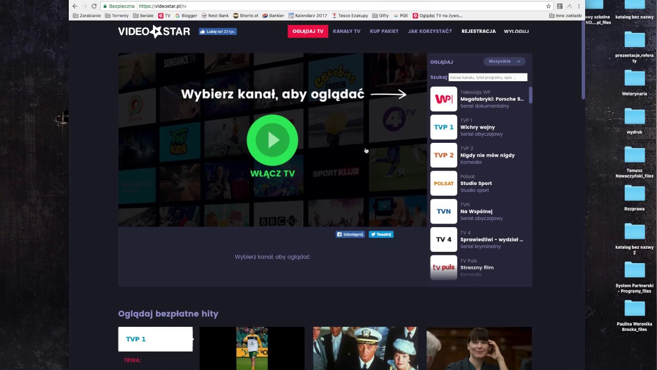 Telewizja Internetowa za darmo - YouTube