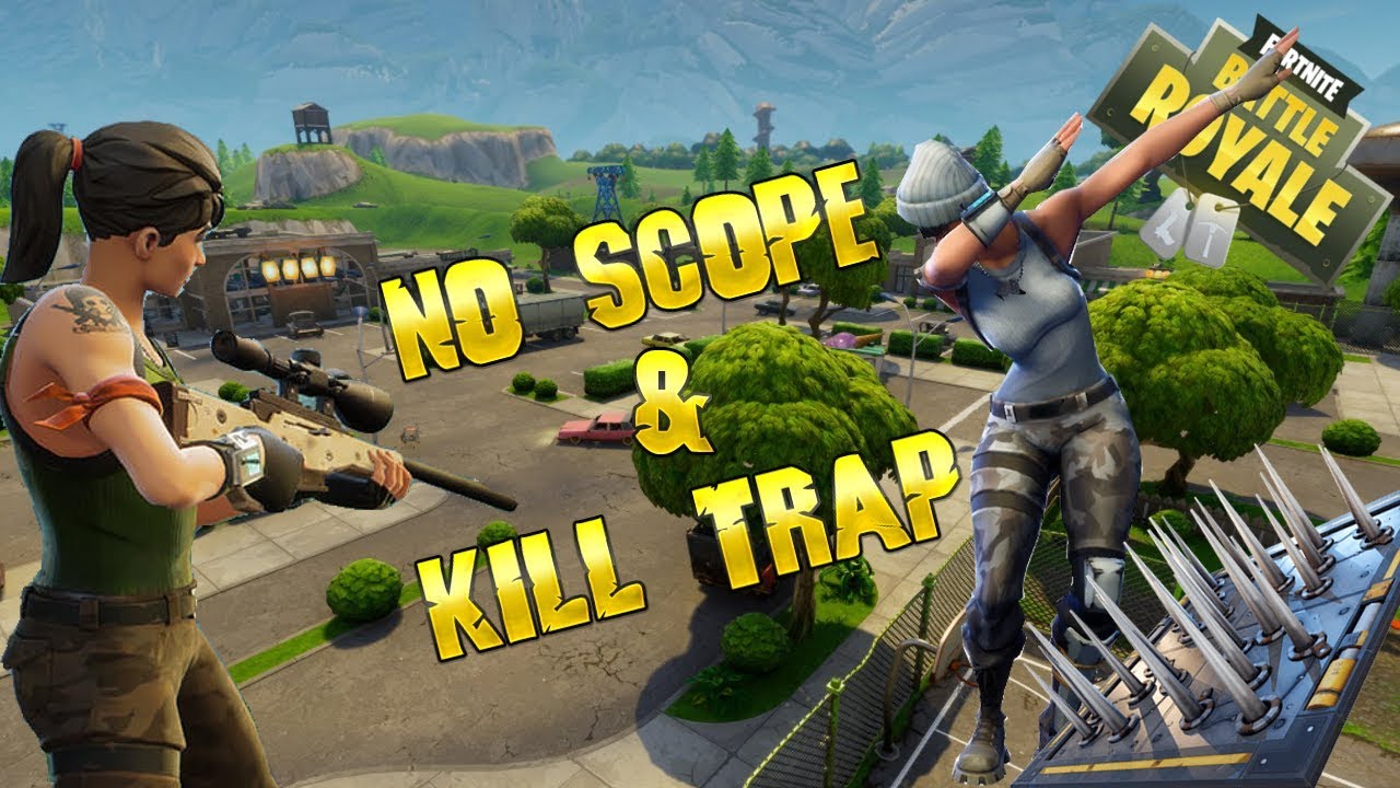 NO SCOPE & KILL TRAP A RETAIL ROW | Fortnite DUO w/HeckMeista - YouTube