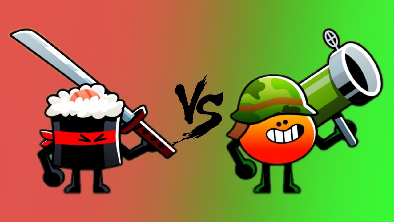Food gang TOM vs NORI in kitchen epic gameplay - YouTube