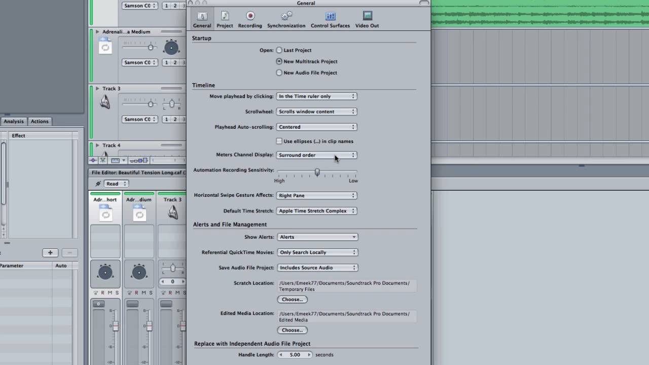 Soundtrack Pro Tutorial - From Start To Finish Part 5 - YouTube