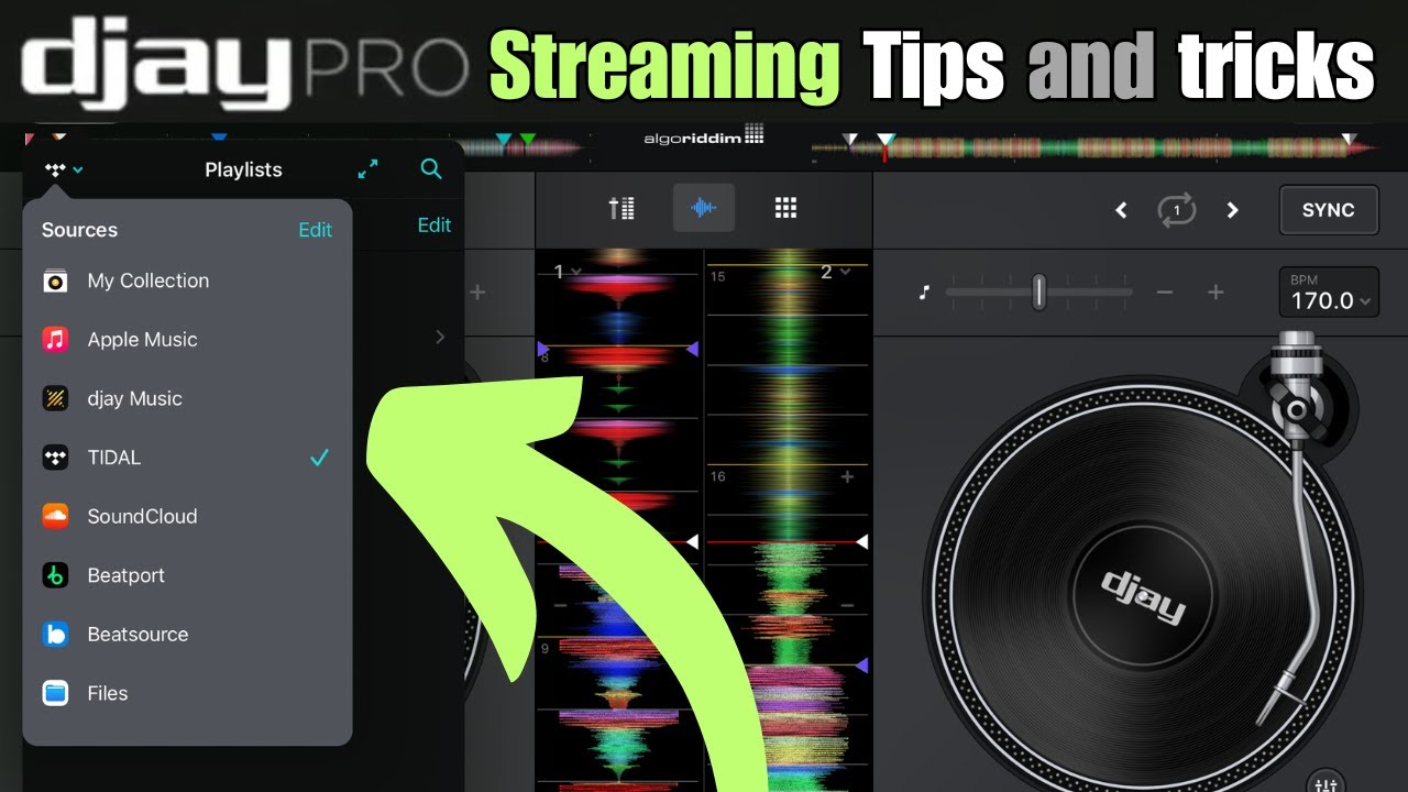 Djay Pro Streaming Tips and Tricks - YouTube
