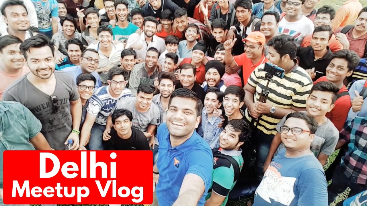 GTS Delhi Meetup Vlog | India Gate | Fun Begins :) - YouTube