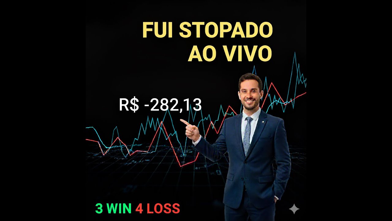 Stopado AO VIVO Novamente | 3x4 e Prejuízo de R$ -282,13 | Gestão de ...