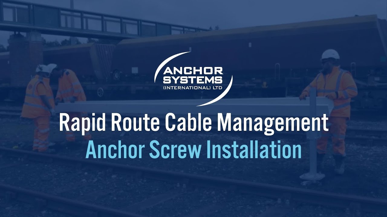 Rapid Route Elevated GRP Cable Management System - YouTube