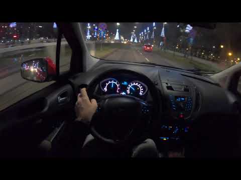 Ford Tourneo Courier Night 4K POV Test Drive