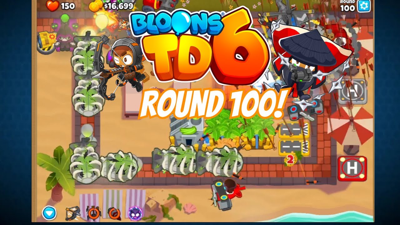 BTD 6 Round 100+ Episode 2! - YouTube